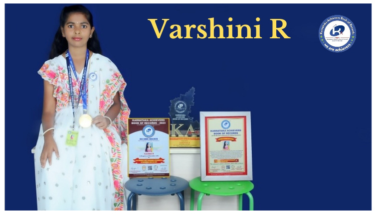 Varshini R- incredible attainments in Taekwondo martial arts.