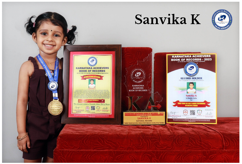 Sanvika K -Three years old girl's bravo performance.