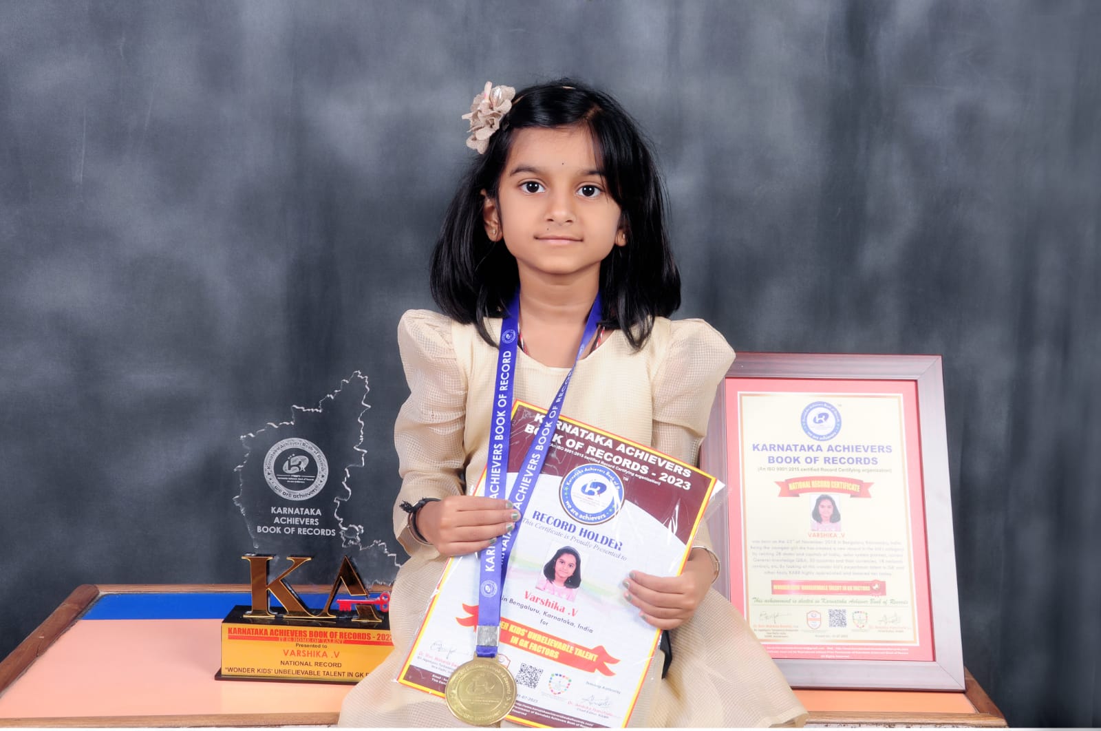 Varshika. V -Wonder Kids' unbelievable talent in GK factors