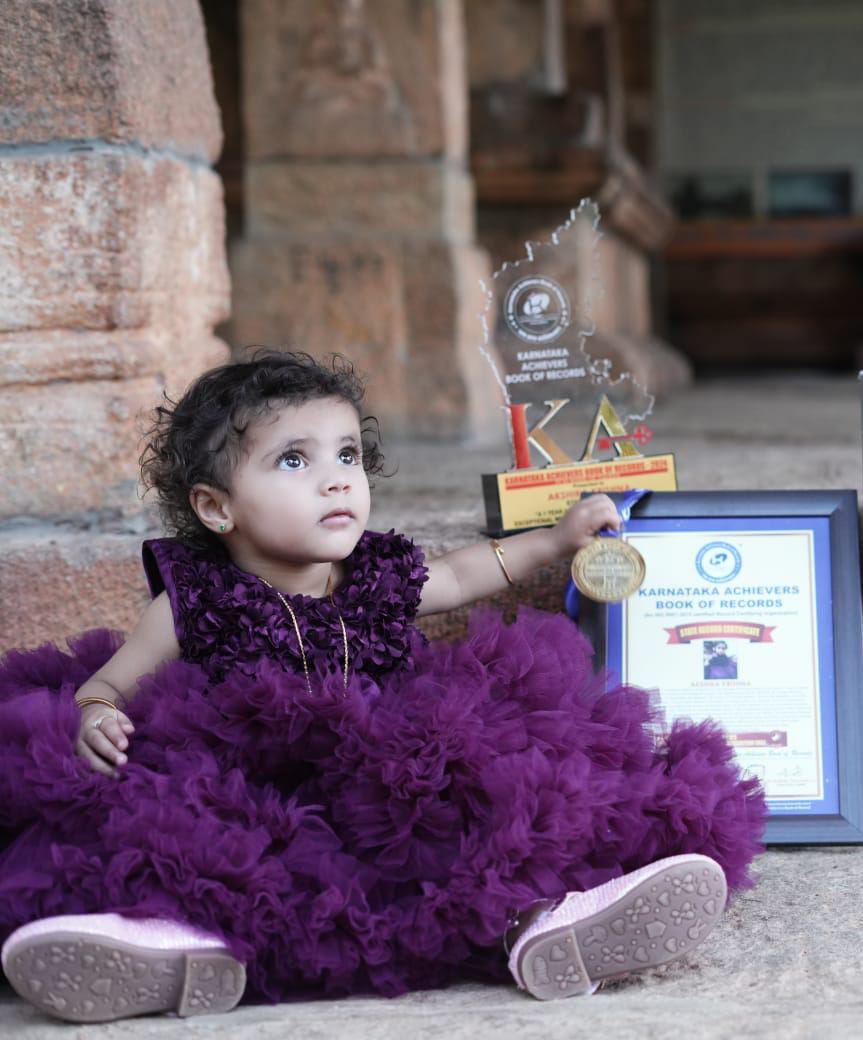 Akshika Krishna - A 1 year 4 months old wonder kid’s exceptional memory ...