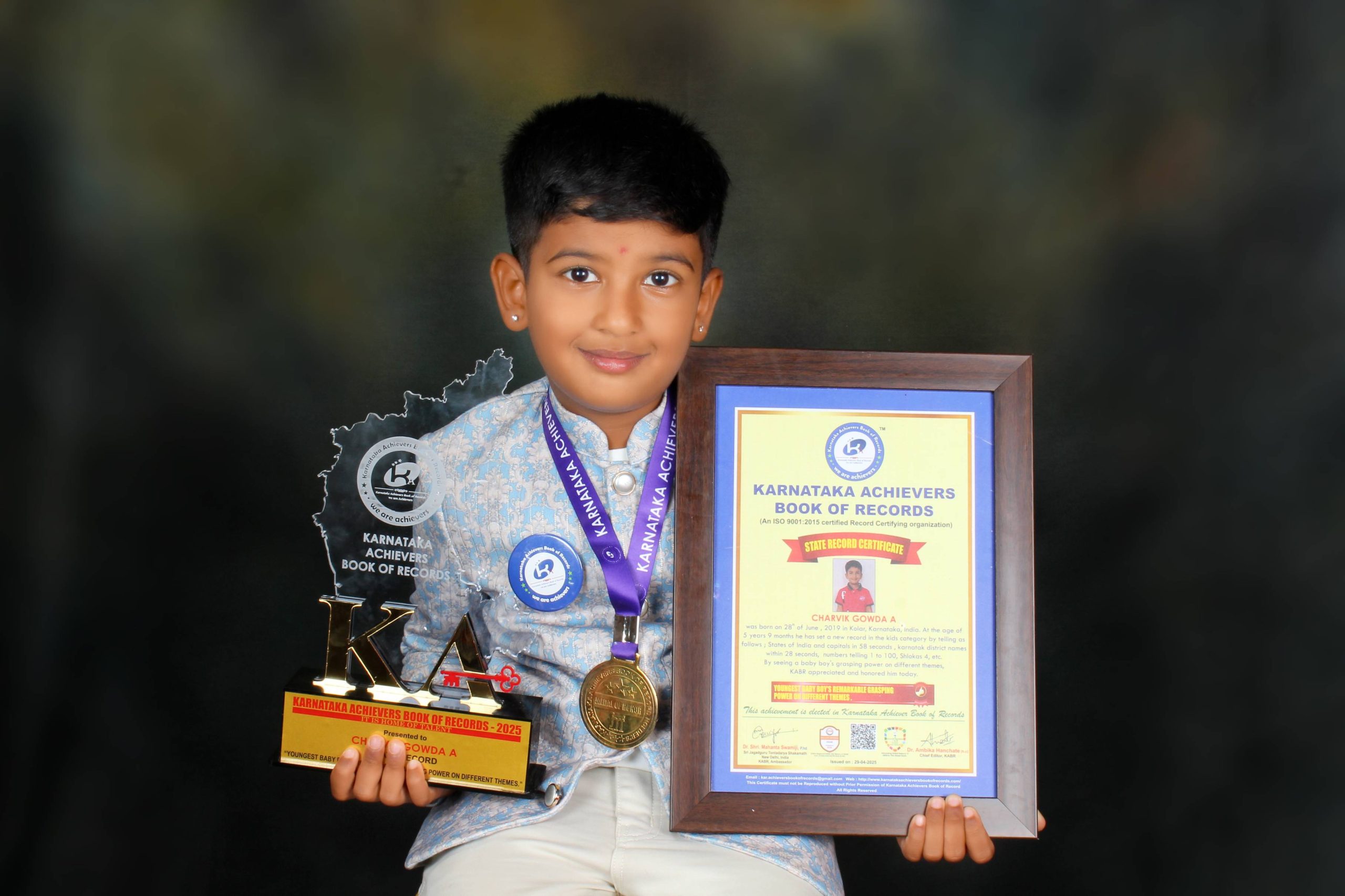 Charvik Gowda A - Youngest baby boy’s remarkable grasping power on ...